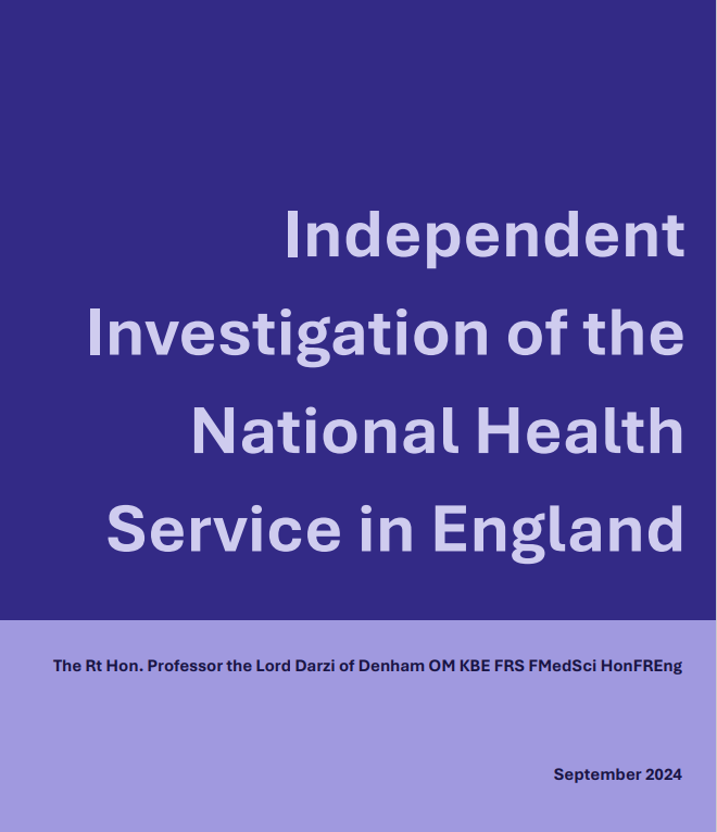 The NHS in England: Lord Darzi Report Overview | News | Teignbridge CVS